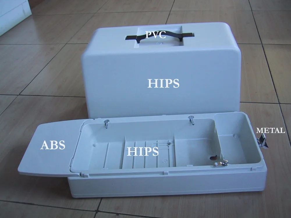 Universal Hard Carrying Case, White, Impact Resistant Plastic, Fits ...