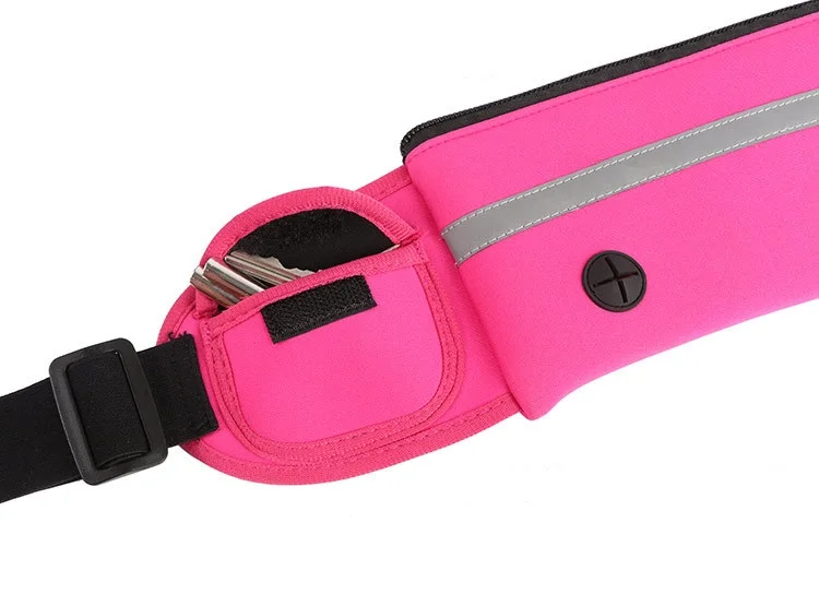 Unisex Sport Waist Running Bag with Custom Logo Fashionable Nylon ...