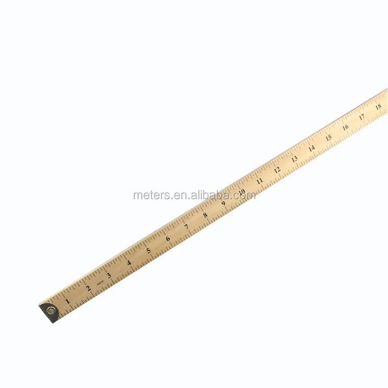 1M Straight Wood Ruler - Perfect for Promotions & Measurements