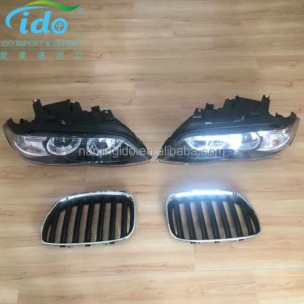 Auto Body Parts Head Light and Grill for BMW X5 E53 63126918972 ...