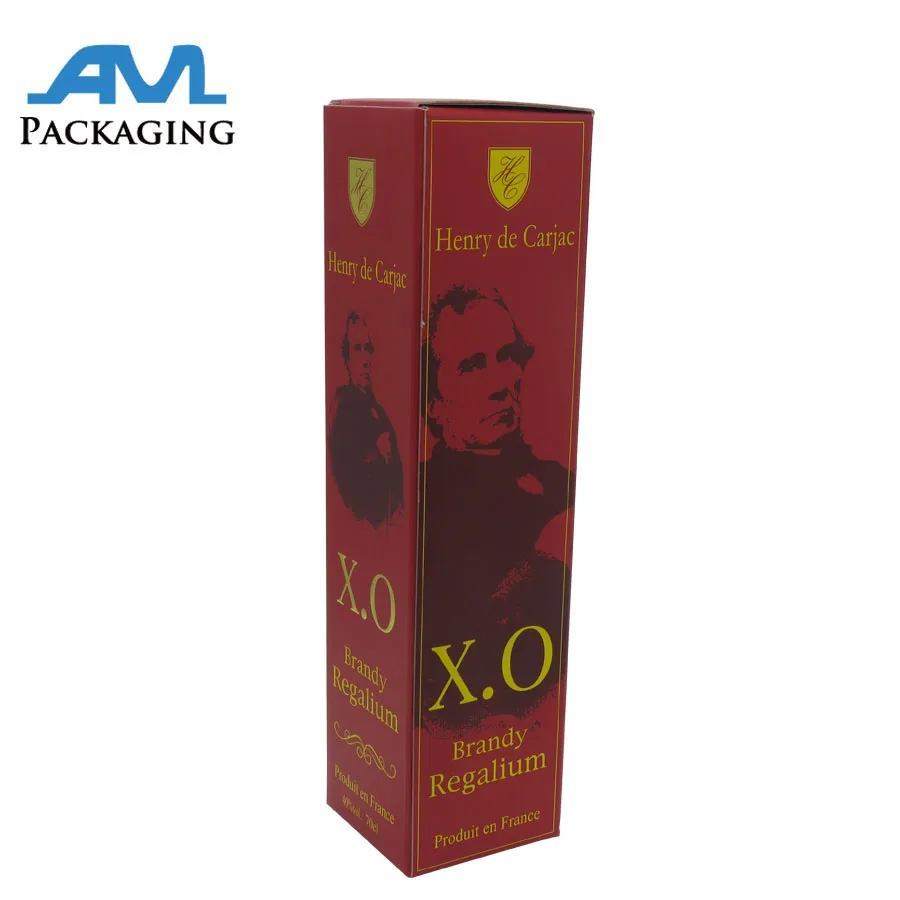 Wholesale Snap Lock Bottom Box Packaging Gift Black Cardboard Liquor ...