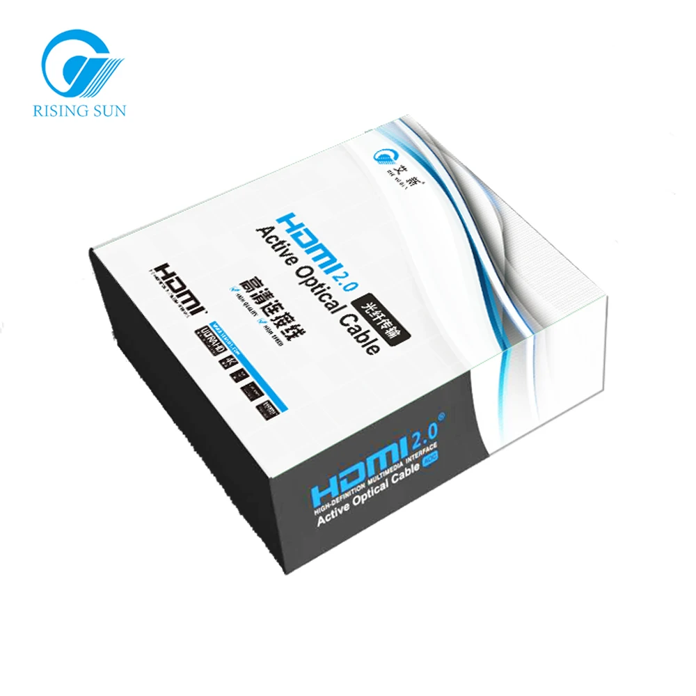 Hdmi Aoc Cable Supply 10m 15m 50m 100m 200m 400m Hdmi Roll Support 4k ...