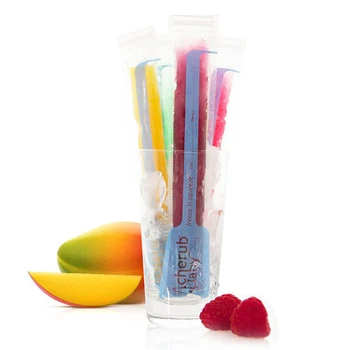 Ice Pop Clear Popsicle Wrappers Plastic Packaging Zip Bags - Buy Ice ...