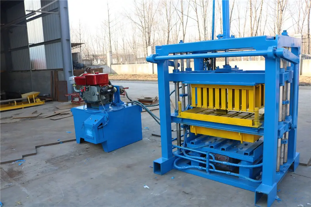 March Expo 2024 Qtj4-40 Hydraulic Semi Automatic Brick Making Machinery ...