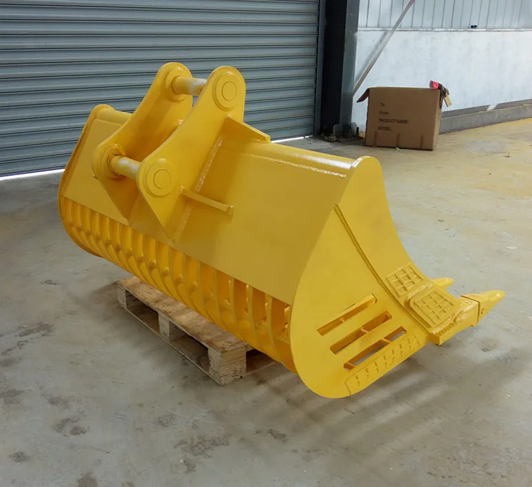 Excavator Skeleton Sieve Bucket Screen Shaker Sorting Bucket - Buy ...