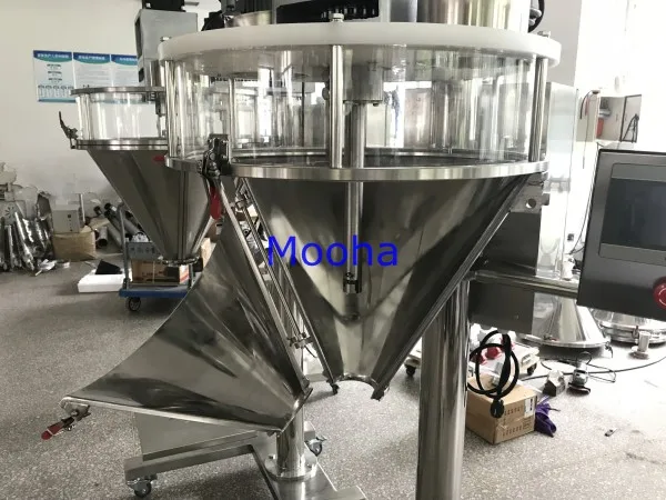 1kg Milk Protein Powder Filling Machine Semi Automatic Powder Weighing ...