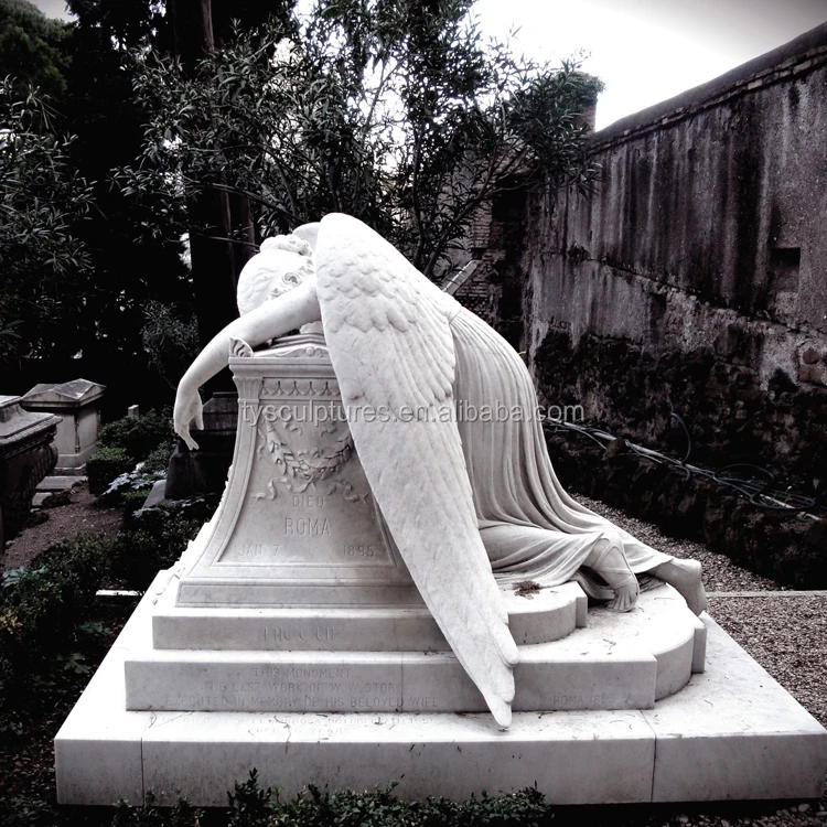 Sad Angel Statue