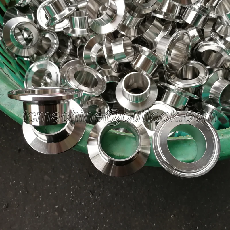 Stainless Steel Ss304 Sanitary 1.5'' Tube Tri Clover Connection Pipe ...