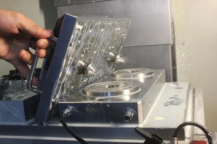 4th Axis CNC L Bridge Plate - Precision Workholding Tools