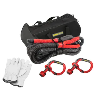 Monster4wd Kinetic Recovery Kit Heavy Duty Car Tow Rope Kit For 4x4 ...