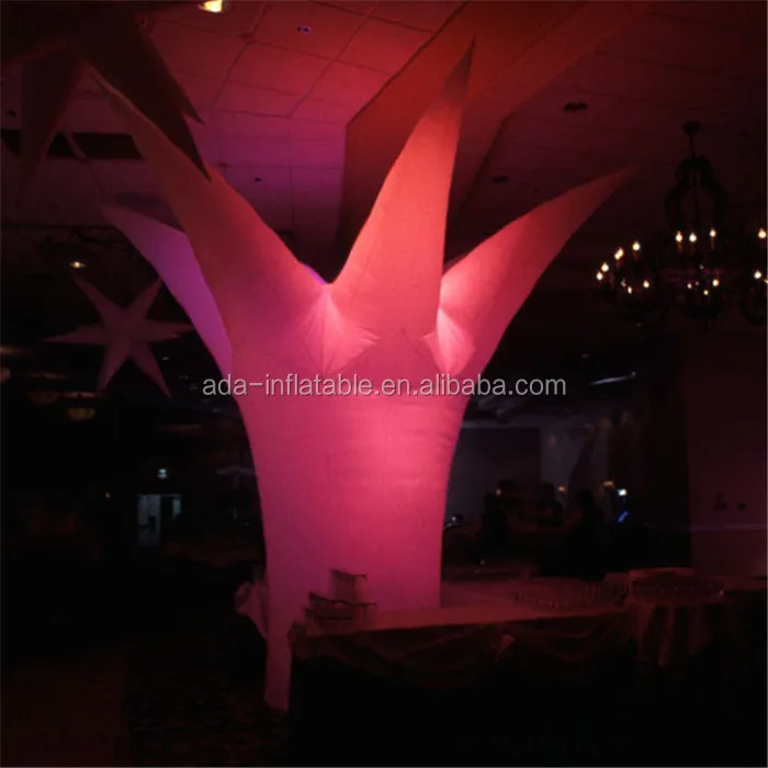 3m Lighting Inflatable Tree Pillar For Event Indoor Party Decoration ...