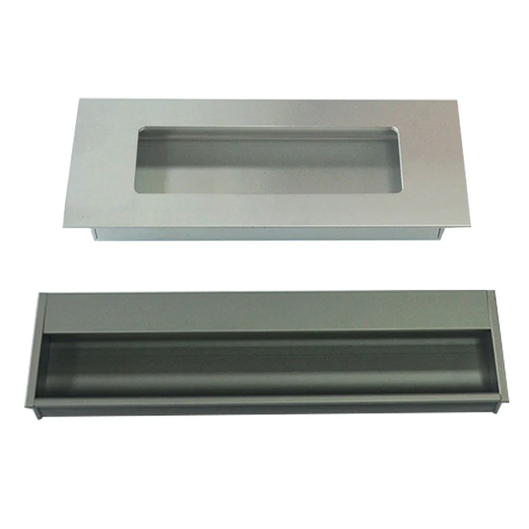Aluminum flush pull handle recessed door handle concealed door handle ...