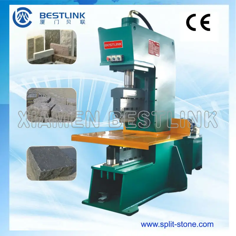 Hydraulic Stone Guillotine for Splitting Quartz Blocks | New Chinese ...