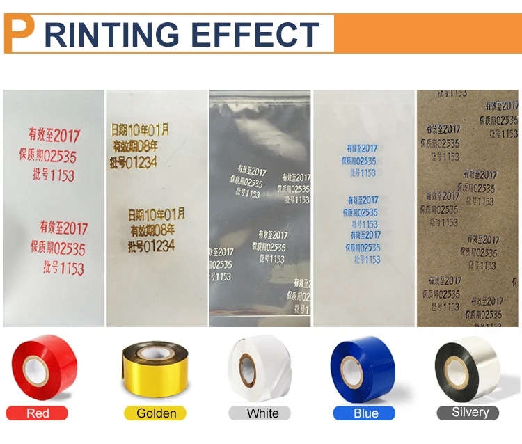 Hp-30 60w 220v Hot Stamp Printer Coding Machine Date Ribbon Coder ...