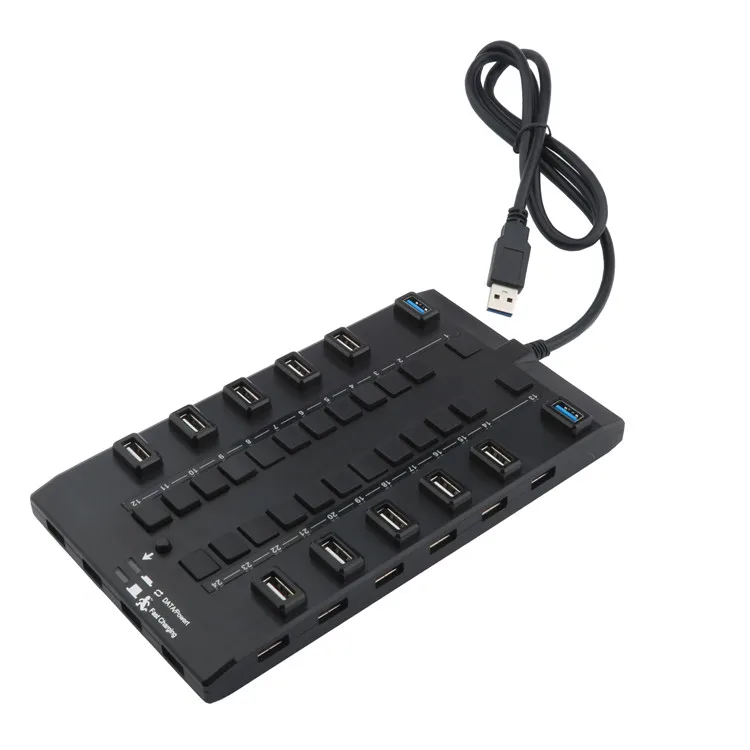 28 Port external charging USB 3.0 Hub with 4A Power Adapter| Alibaba.com