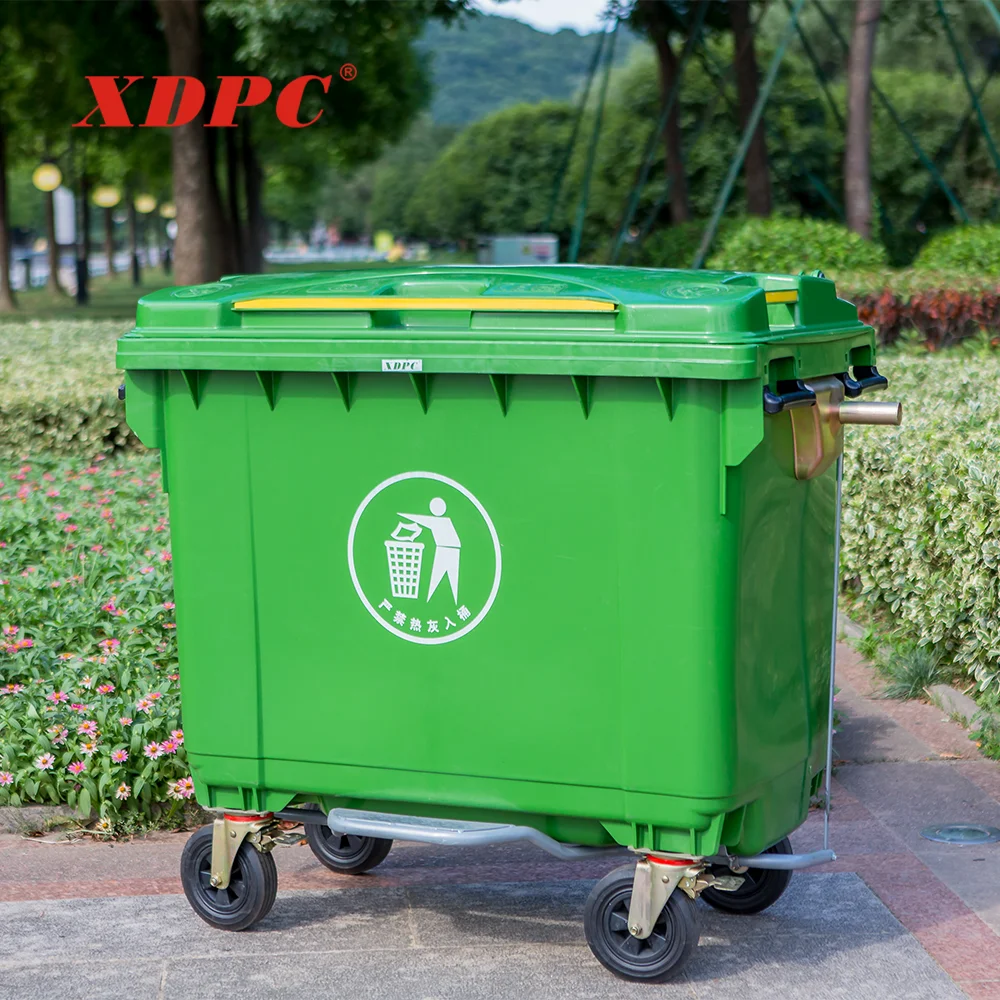 Industrial 660 Liter Large Garbage Container Bin Dustbin for Sale ...