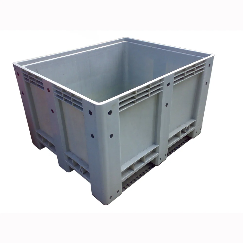 Stacking Solid Plastic Industrial Storage Containers - Buy Solid ...