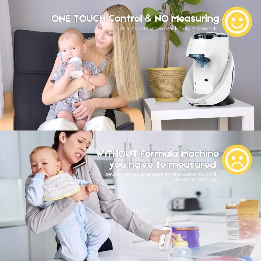Alibaba.com: O2 Smart Baby Formula Wi-Fi Mixer Machine with App Control ...