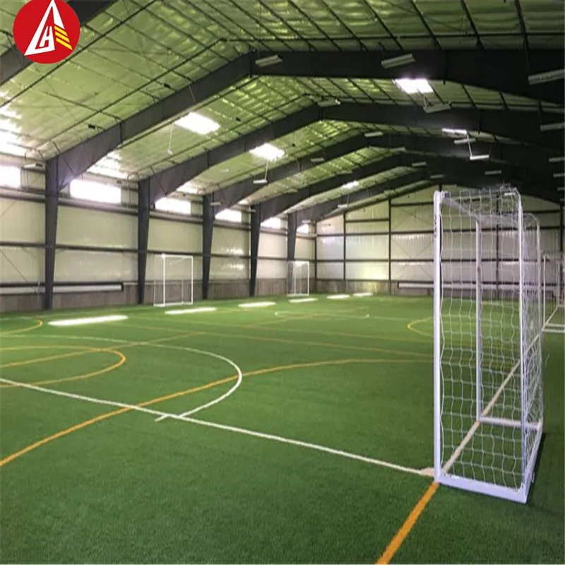 2024 Prefabricated Steel Structure Prefab Gymnasium Covered Soccer ...