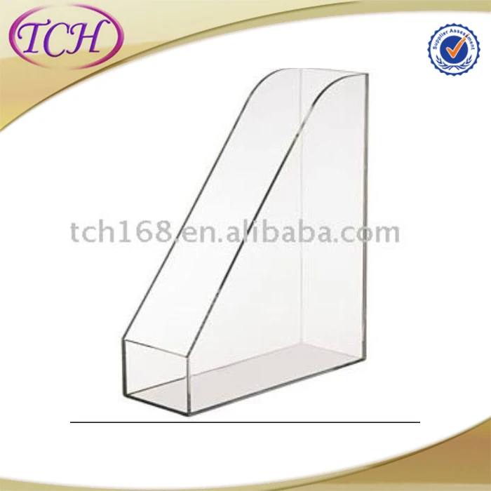 Acrylic A4 File Holder Document Holders Book Storage Desktop Folder ...