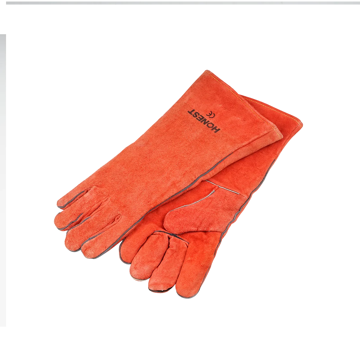 16" Welding Safety Hand Guard With Leather Gradeab The Red Cow Two ...