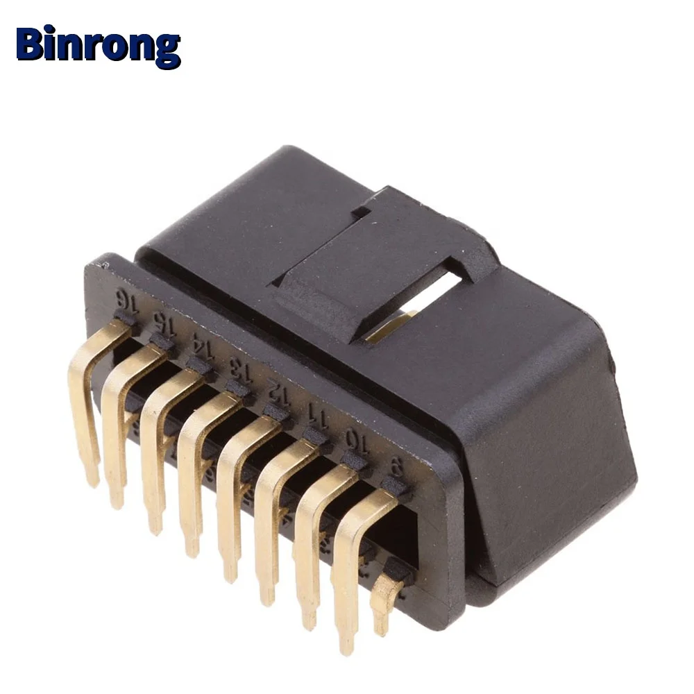 OBD2 Plug 24V Type B Truck 16pin Male Connector for Automotive OBD2 ...