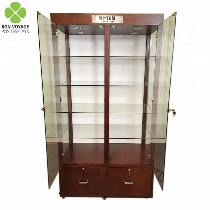 Sunglasses Small Countertop Display Stand Cabinet Made of MDF and ...