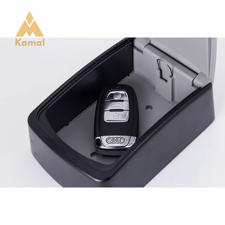 Outdoor Wall Mounted Key Safe Box High Safety Hide Portable Smart Key ...