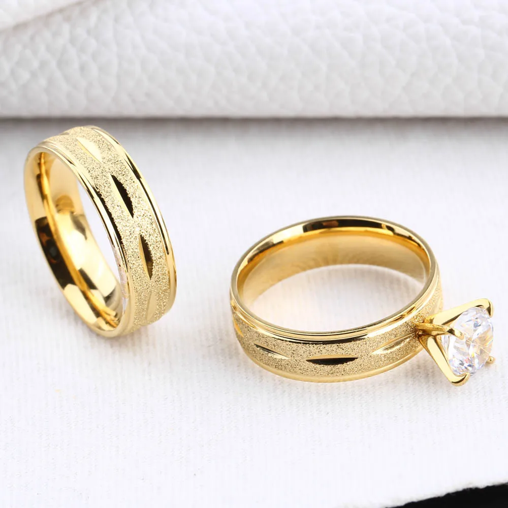 Manufacturer Custom Jewelry Never Fade Ring Of Wedding Rings Gold 18k ...