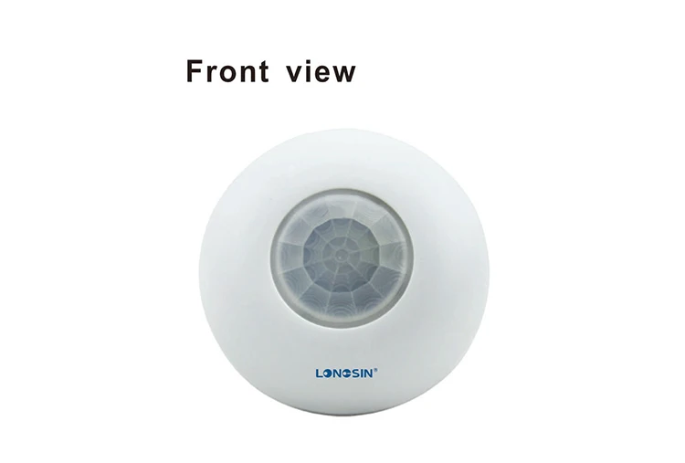 360 Degree Wide Range Passive Infrared Motion Sensor Detector Alarm For ...