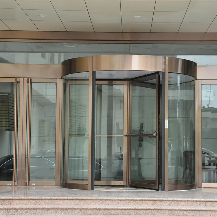 Modern style mall main entrance doors aluminum revolving doors| Alibaba.com