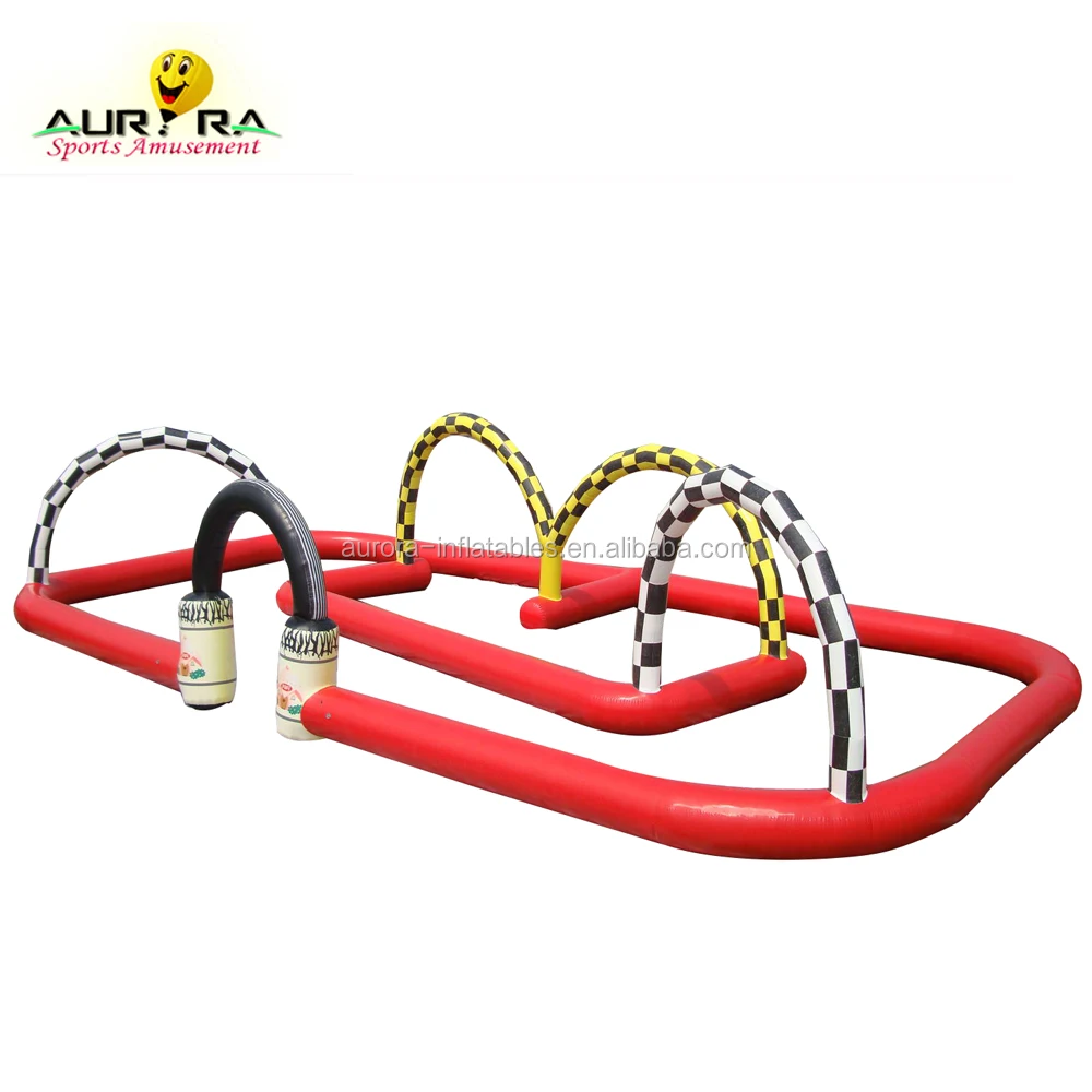 Commercial Hot Sale Inflatable Barrier Inflatable Speedway Race Track ...
