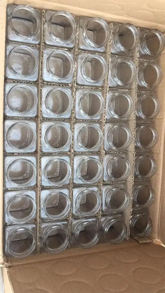 Logo Flat Hexagon Sealed Cans Hexagon Glass Honey Jar Glass Jar Of Special Shape Bottle - Buy ...