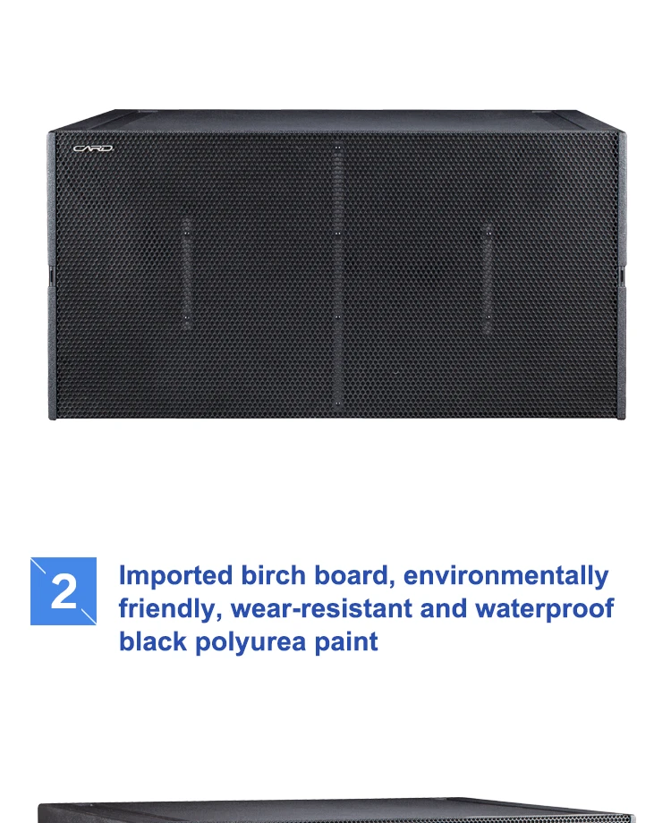 Professional Outdoor Concert Line Array Subwoofer 600w 18 Inch ...