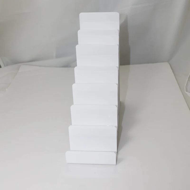 White Acrylic Display Stands - Perfect for Cosmetic Bottles