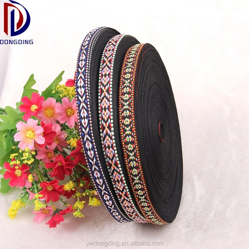 Custom Woven Ribbon,5/8inch Colourful Jacquard Ribbon For Garment - Buy ...