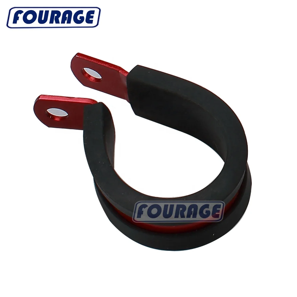 304 Stainless Steel P Clamps - Rubber Lined & Stylish