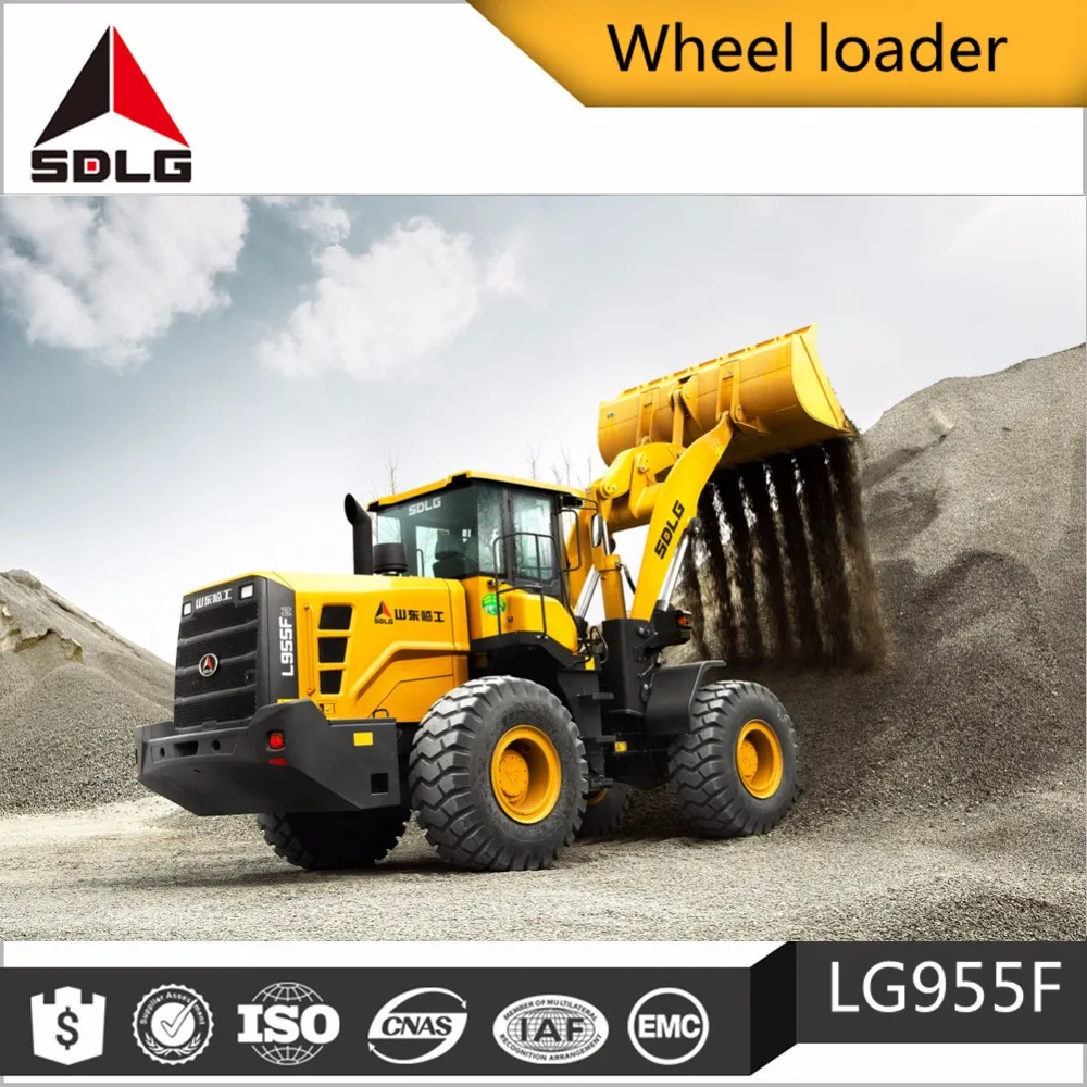 SDLG L958F Mining Wheel Loader 5 Ton New China Price Small Telescopic ...