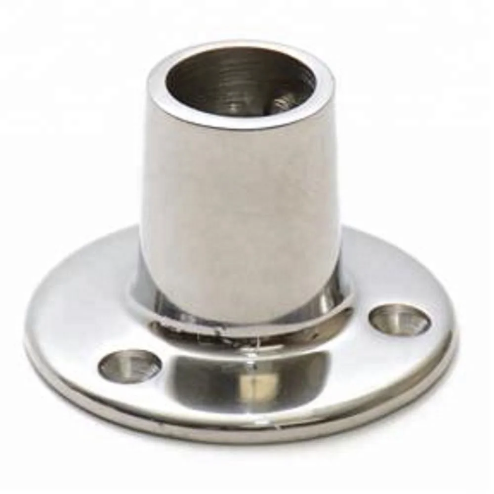 Stainless Steel Marine Mast Bracket Stanchion Base Marine Hardware ...