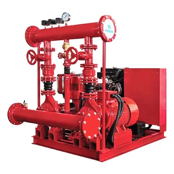 Nfpa 20 Fire Fighting Water Pump Prices 500gpm Fire Pump Assembly ...