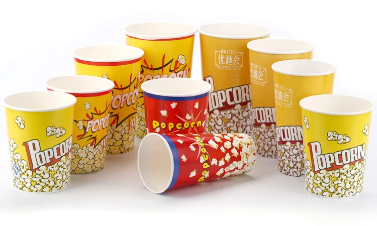 Food Grade Disposable Kraft French Fries Cups Take Away Paper Chips Cup ...