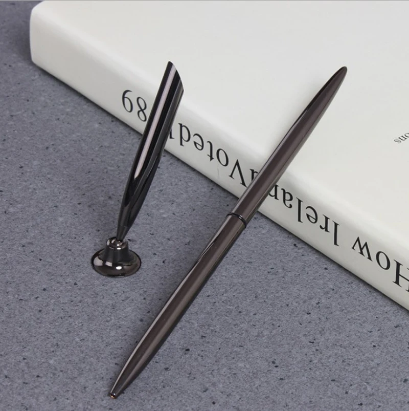 New Classical Plastic Table Pen,Counter Pen,Desk Pen With Metal Chain ...