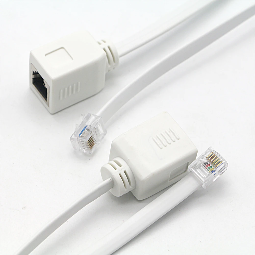 RJ12 Male to Female Molded Cable - Reliable and Versatile