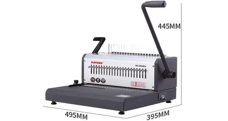 Customizable Sd-2501b21 Hole Punch Binder & Paper Binding Machine Odm