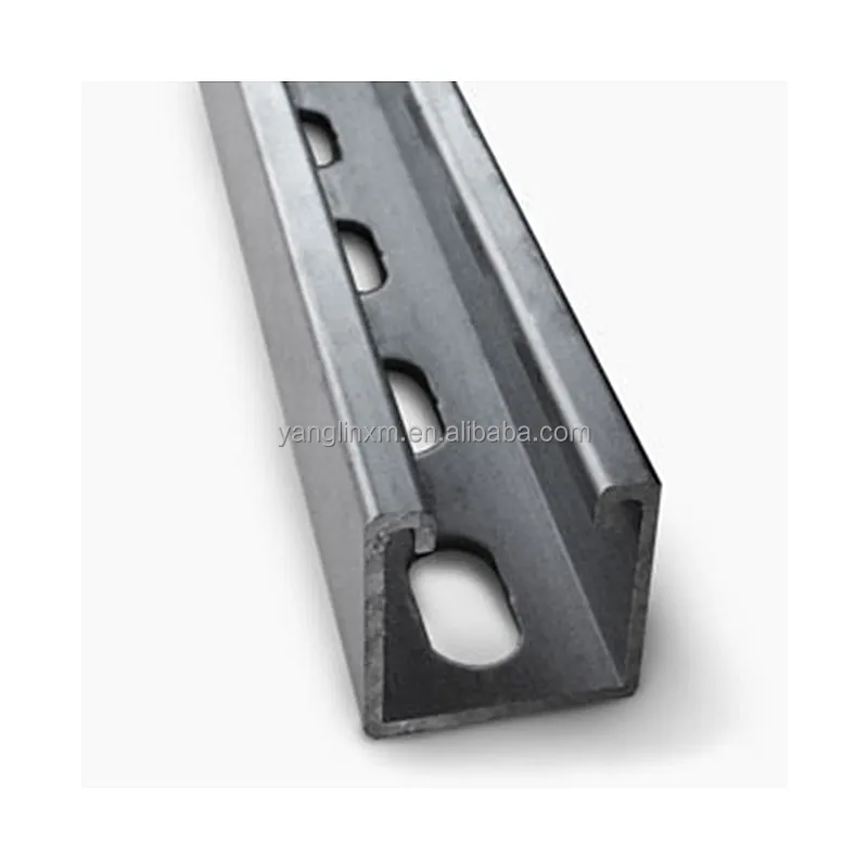 C Channel Steel Mounting Rails For Solar Pv Racking Structure - Buy C ...