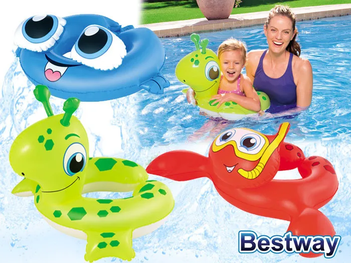 Bestway Sea Creature Swim Rings - Durable & Fun Floats