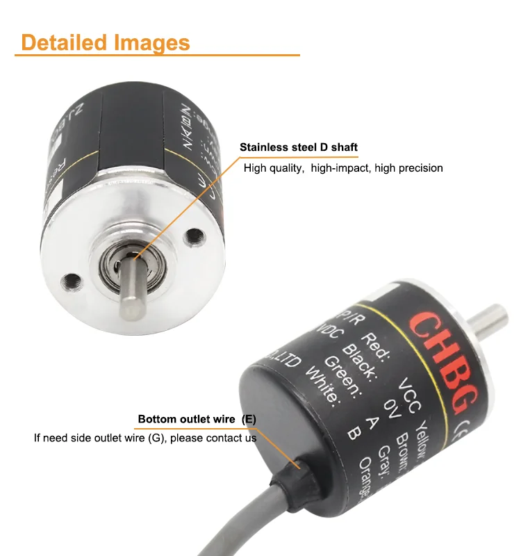 Chbg Rotary Encoder Autonics Encoder 1-1024 Arbitrary Pulse Dc5~24v ...