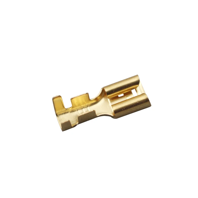 6.3mm Female Crimp Terminal With Wire Range 2.5-4.0mm2 Dj622-d6.3d - Buy Female Disconnect ...