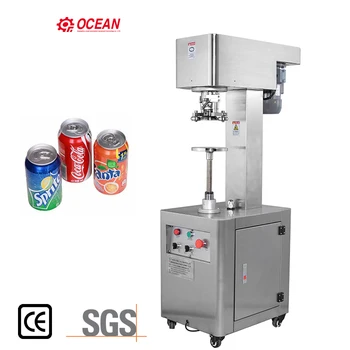Manual Canning Closing Seamer / Semi Automatic Sealing Machine For Tin ...