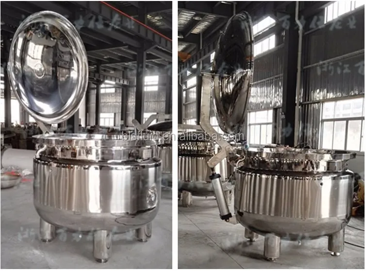 Fixed Roof Multi-Functional Dispersing Mixing Tank Soup Maker